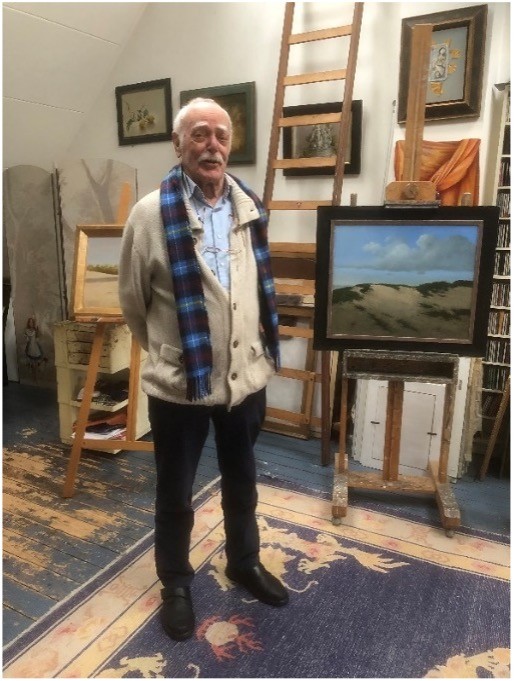 Hoe schilder je het duin? Ab van Overdam, duinschilder – Stichting ...